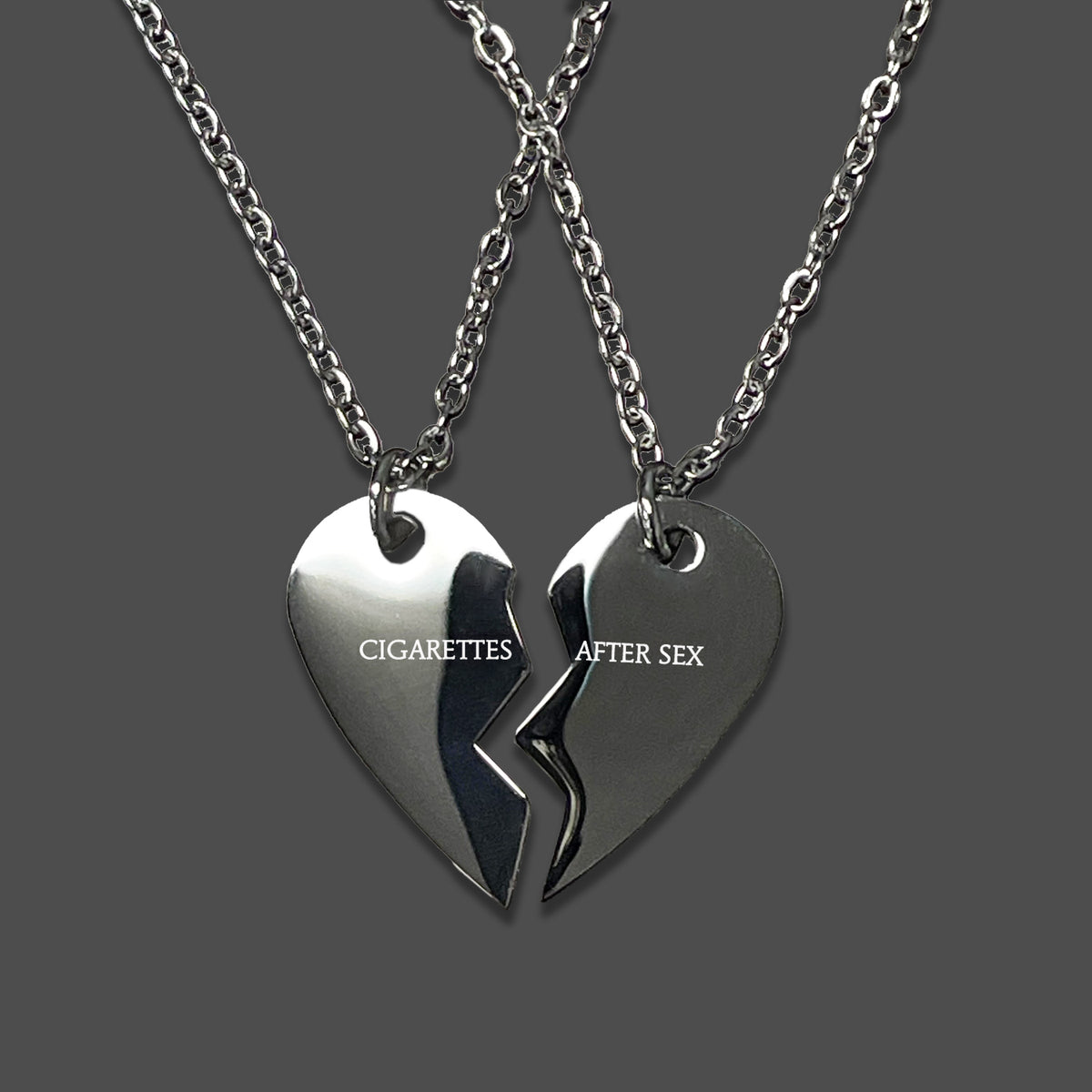 I Would Gladly Break My Heart For You Necklace Set – Cigarettes After ...